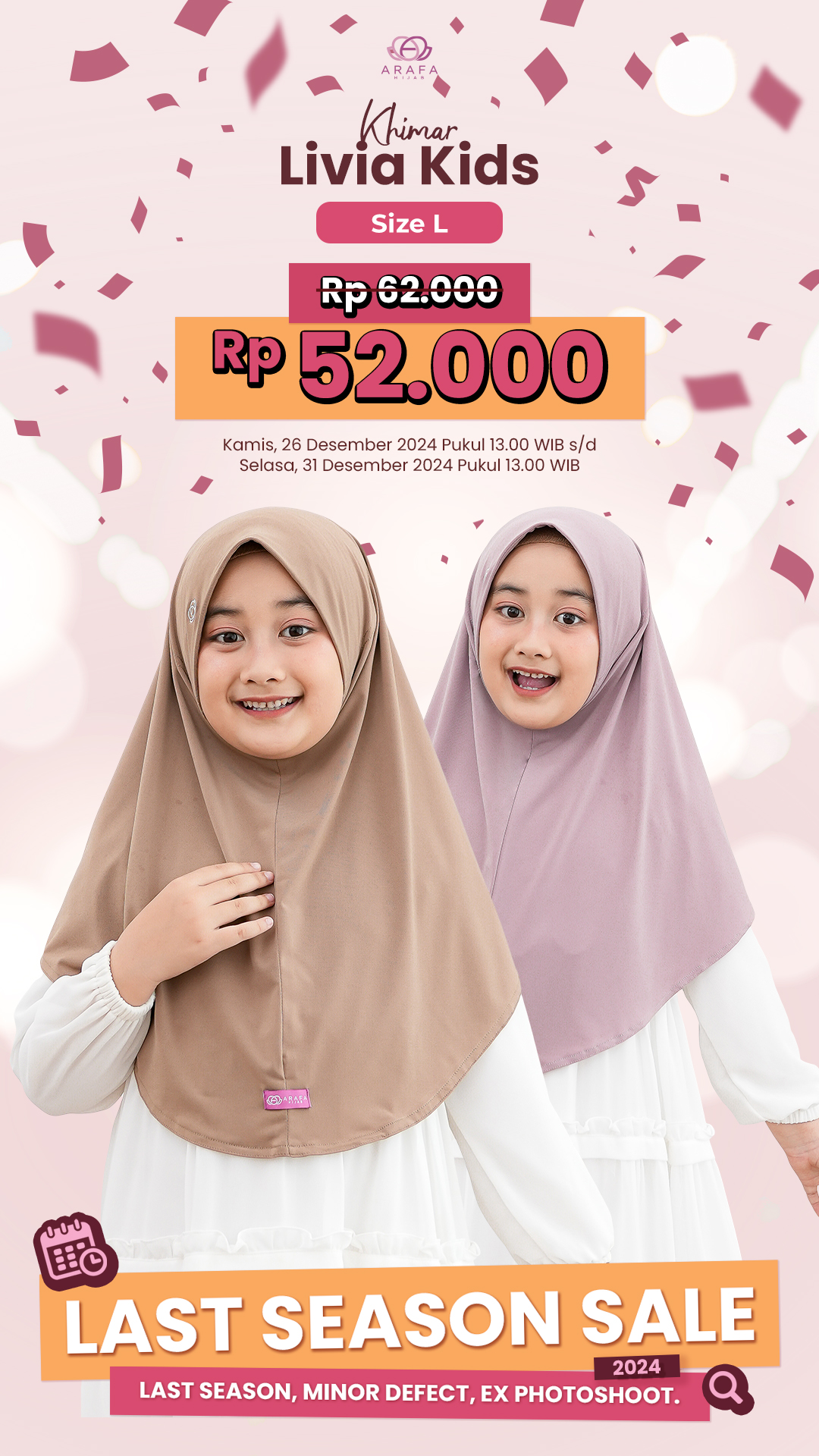Livia Kids Defect - Arafahijab Official